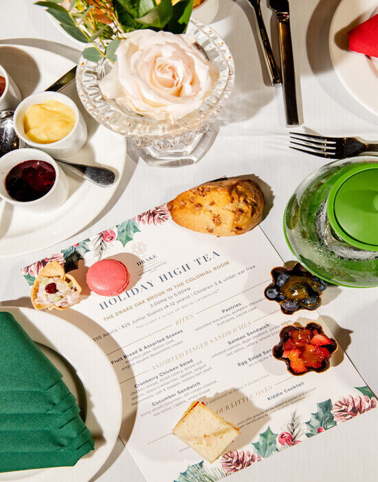 High Tea After Shopping Spree